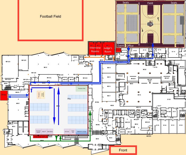 Floor Map – FIRST Robotics at McMaster